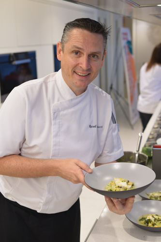 Healthy Eating Food Demo with Chef Russell from Galleries Lafayette at ...