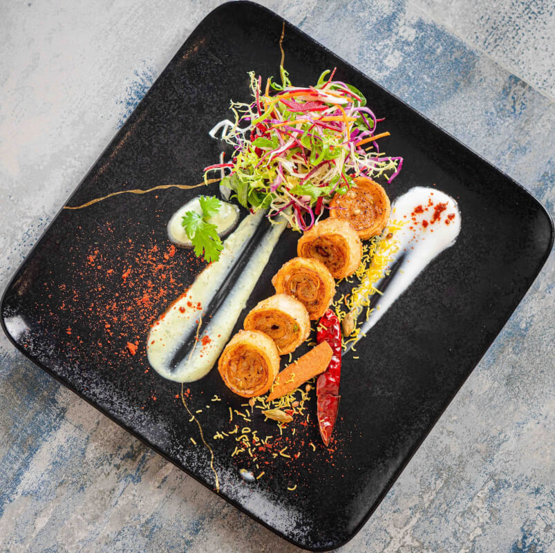 Indian Food Plating Ideas