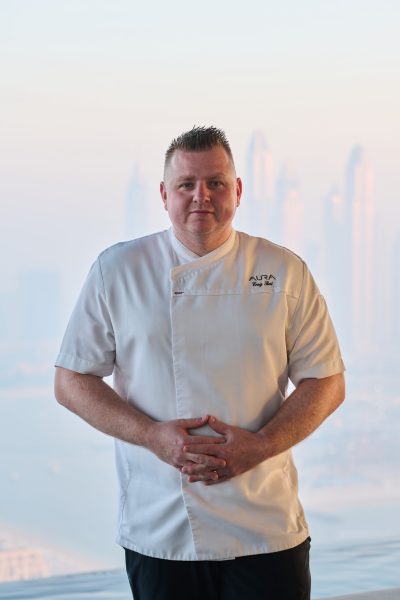 Prepare AURA Skypool's signature Gochujang cauliflower popcorn