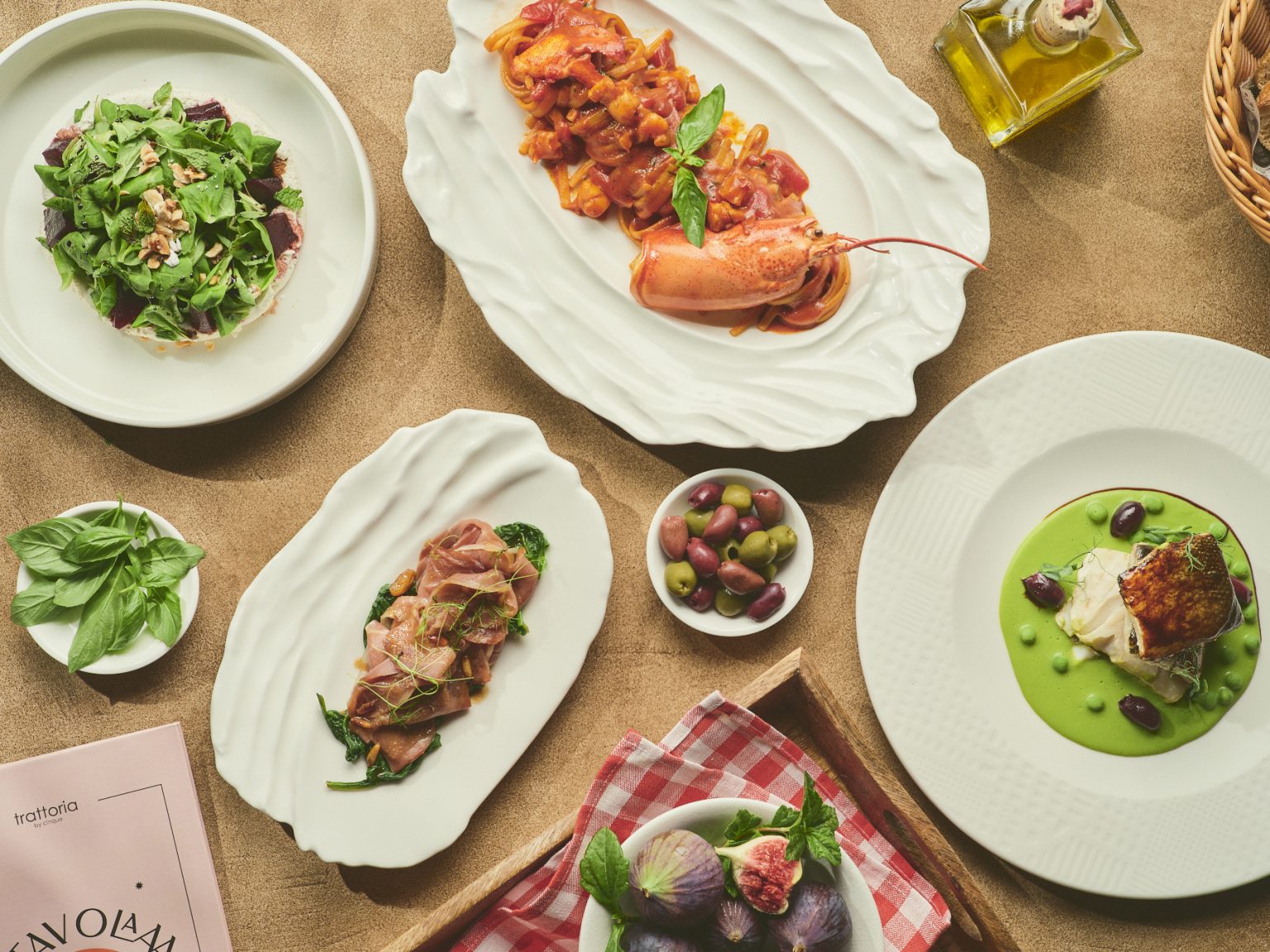 Discover a variety of enticing traditional Italian dishes at Trattoria ...