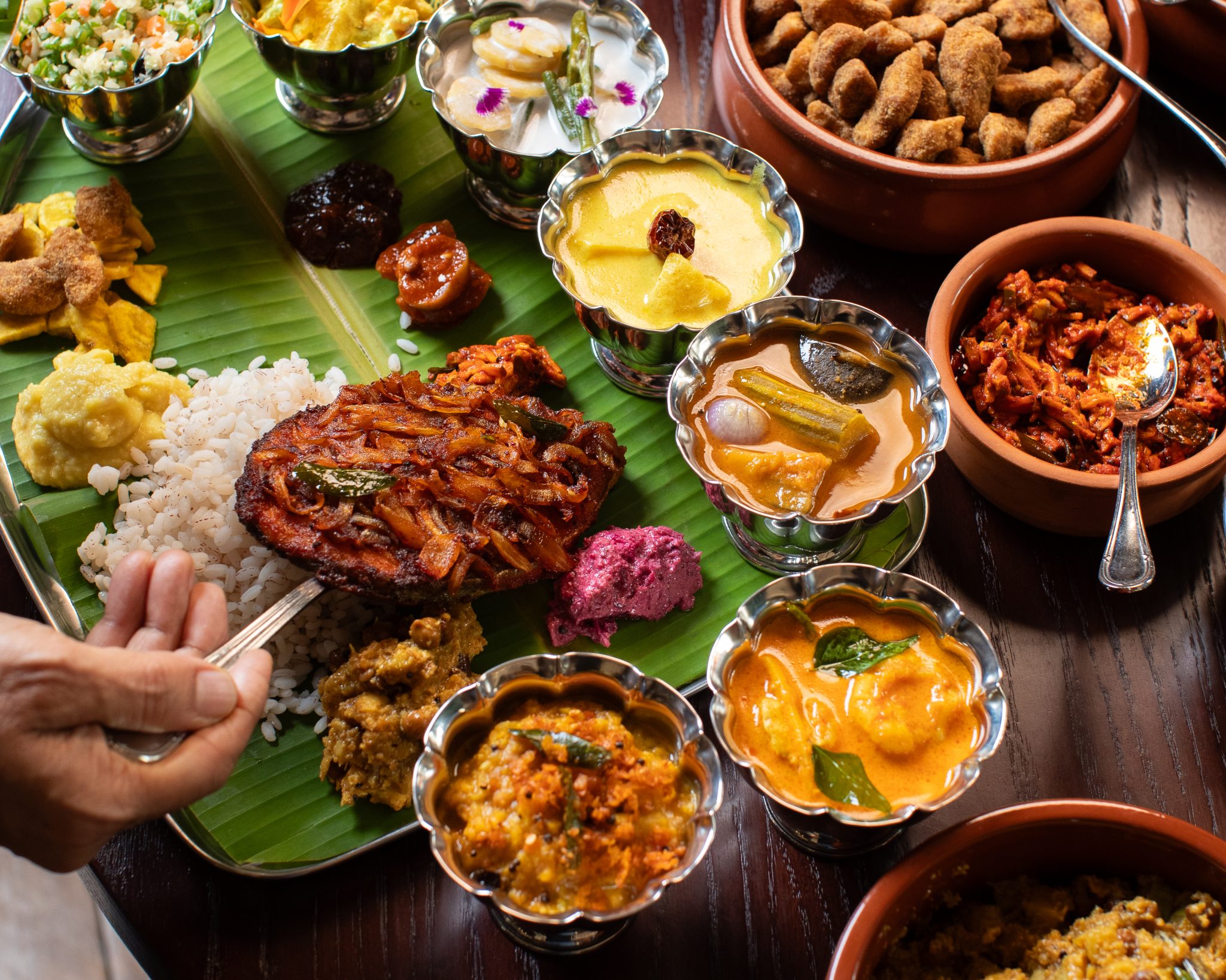 Onam Sadhya in Dubai